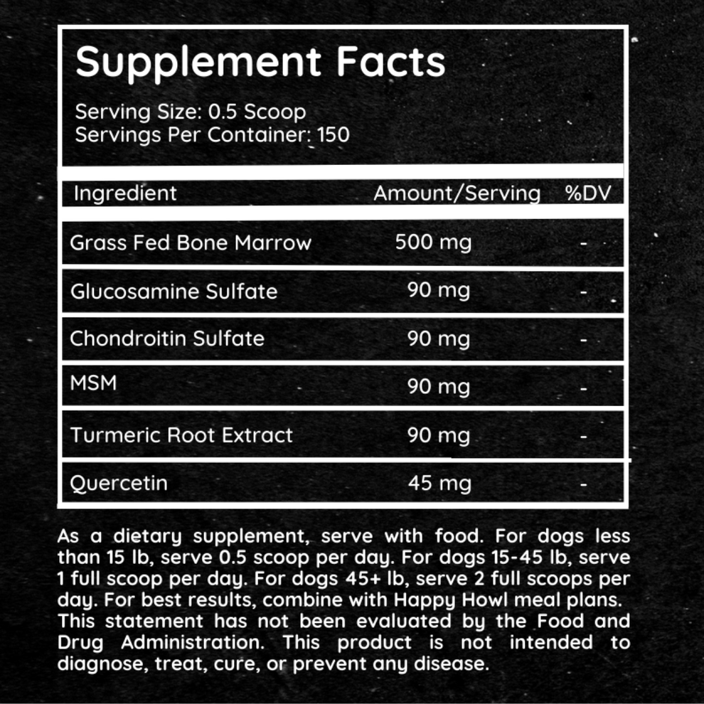 Happy Joints - Cartilage & Mobility Supplement – Happy Howl